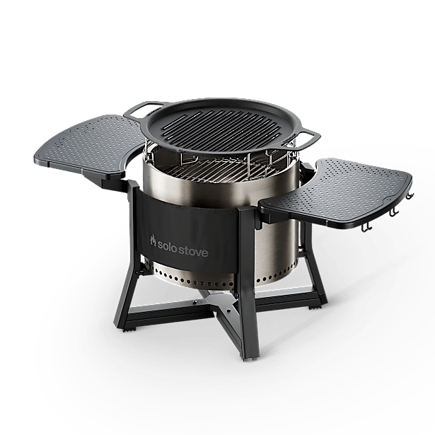 Cookout Kit Grill or Griddle Portable Conversion Kit for Bonfire Solo Stove