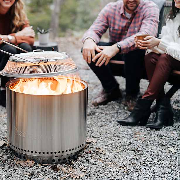 Bonfire Backyard Bundle | Fire Pit, Lid, Shield, Stand, Shelter Solo Stove