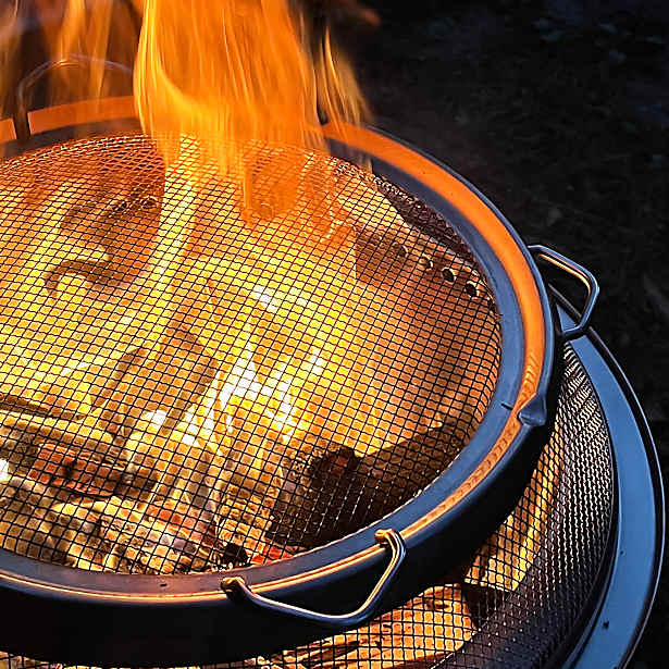 Bonfire Backyard Bundle | Fire Pit, Lid, Shield, Stand, Shelter Solo Stove