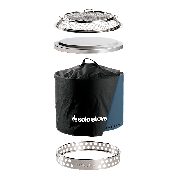 Bonfire Backyard Bundle | Fire Pit, Lid, Shield, Stand, Shelter Solo Stove