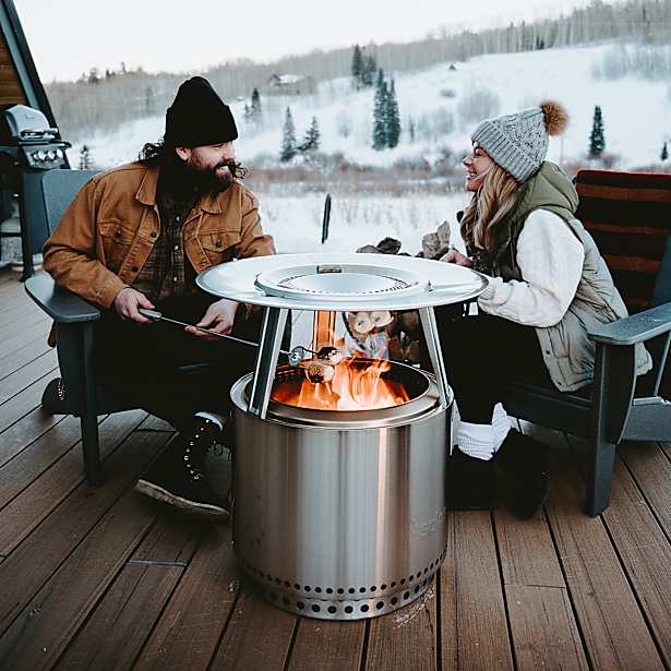 Fire Pit Heat Deflector | Amplify Heat For Increased Warmth Solo Stove