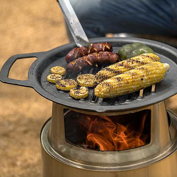 Cast Iron Grill Top | Fire Pit Cooking System Solo Stove