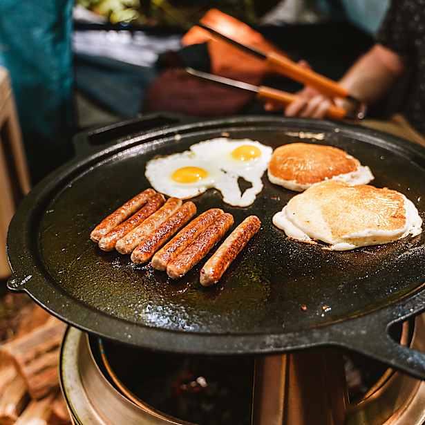 Bonfire Griddle Cooking Bundle | Fire Pit, Griddle, Hub, Stand Solo Stove