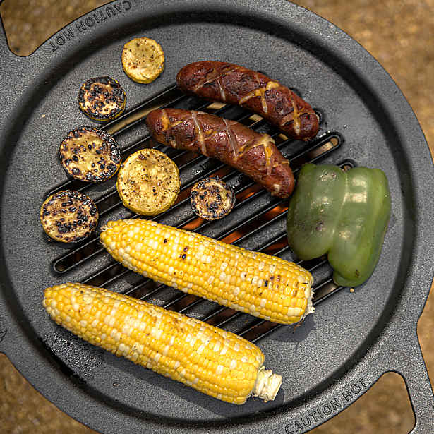 Cast Iron Grill Top | Fire Pit Cooking System Solo Stove