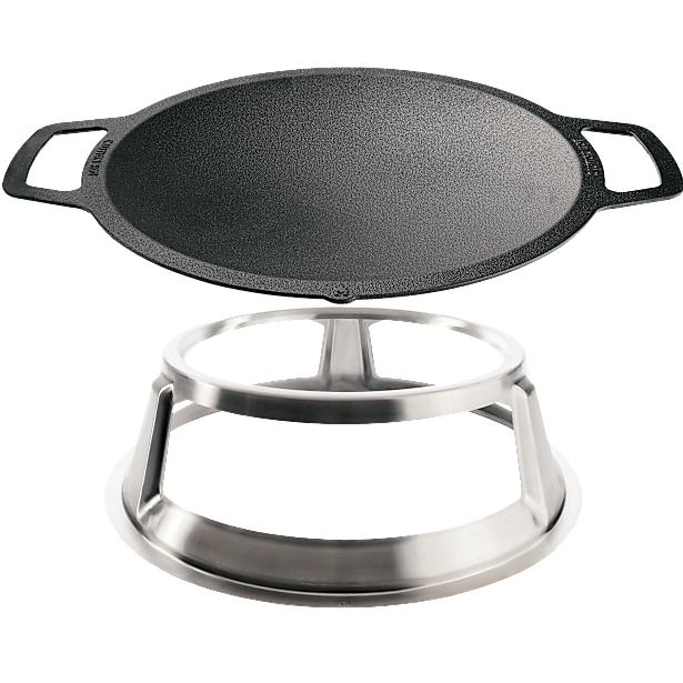 Ranger Cast Iron Wok Top + Hub | Fire Pit Cast Iron Cooking Solo Stove