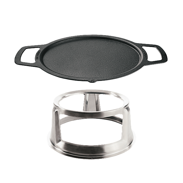 Ranger Cast Iron Griddle Top + Hub | Fire Pit Cast Iron Cooking Solo Stove