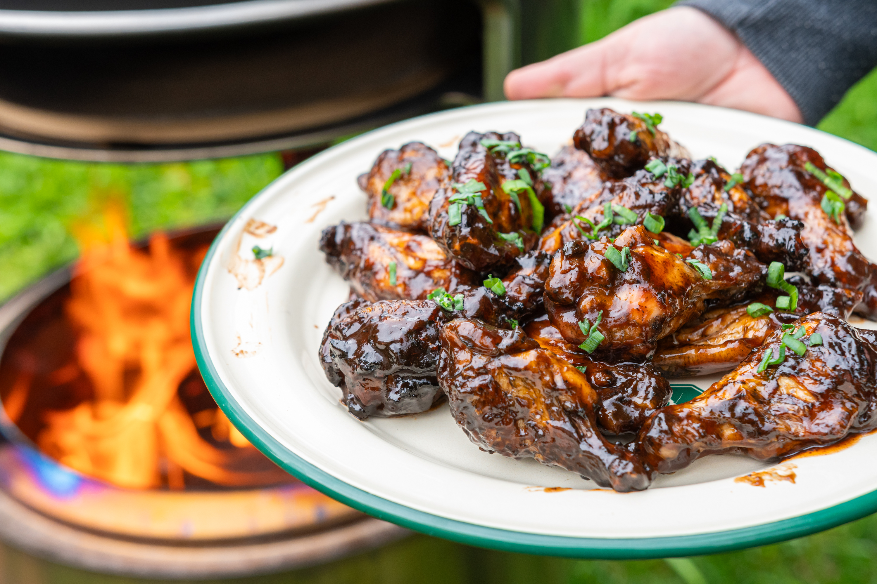 Saucy BBQ Chicken Wings Solo Stove