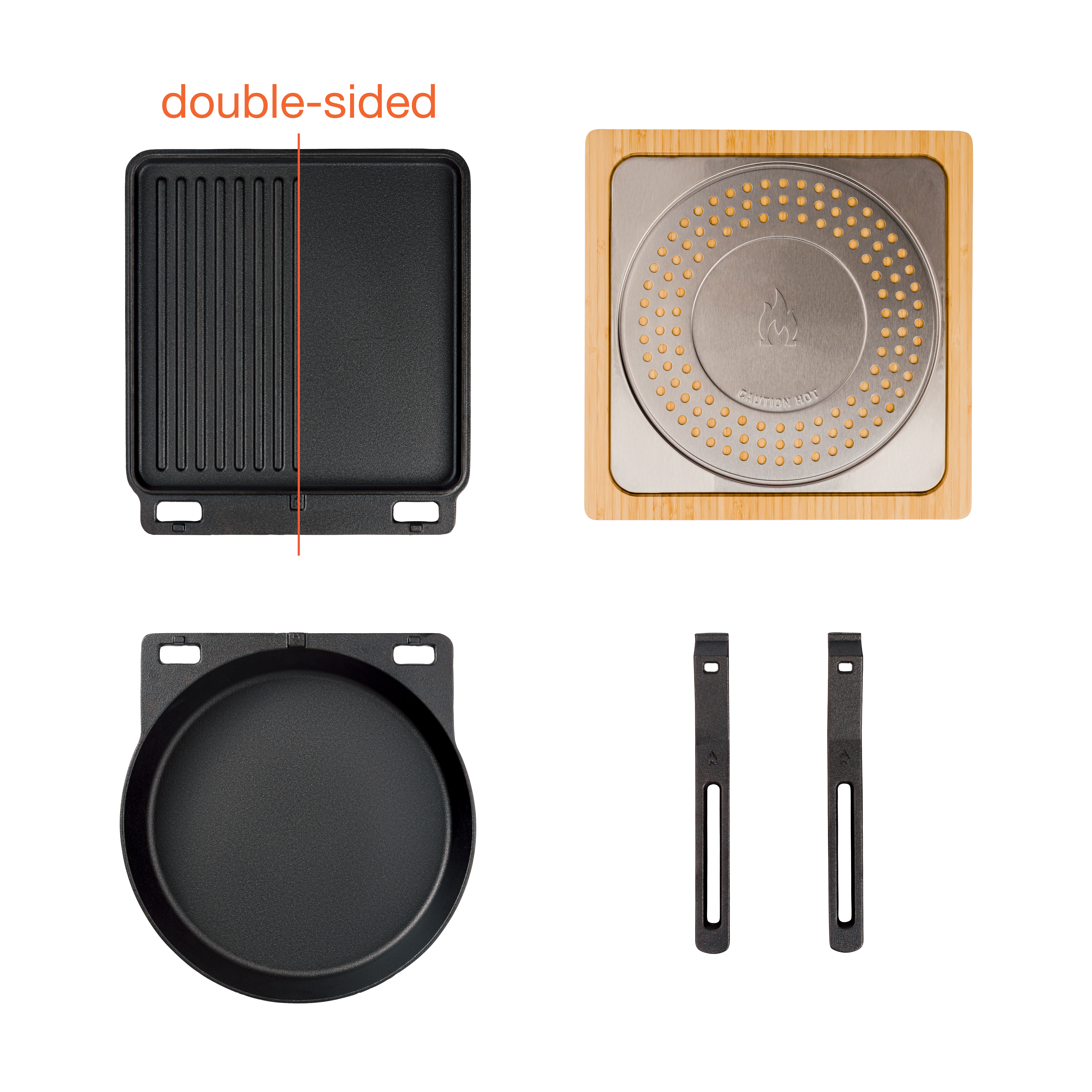 Pi Cast Iron Cookware Set | Pizza Oven Collection Solo Stove