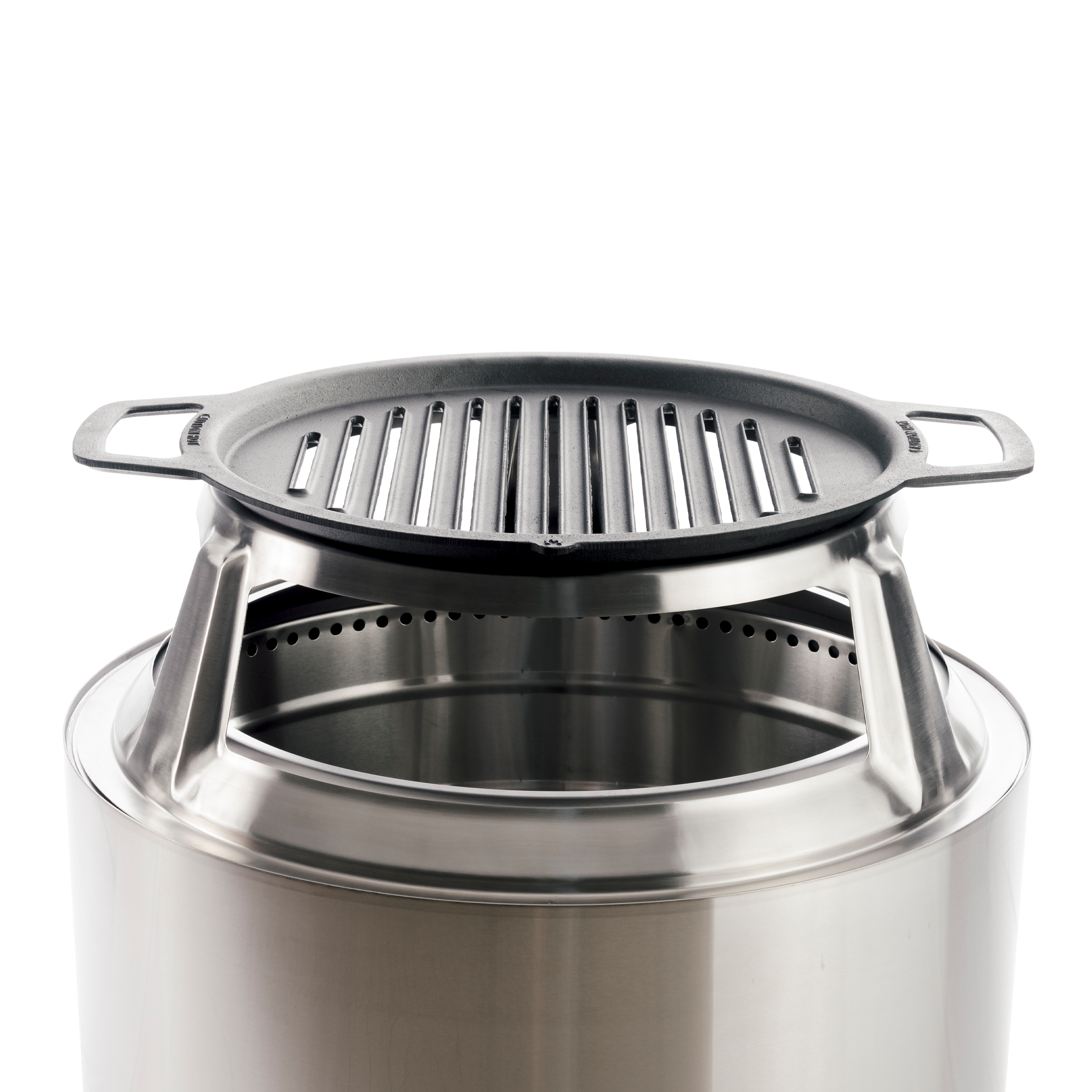 Yukon Cast Iron Grill Top + Hub | Fire Pit Cast Iron Cooking Solo Stove