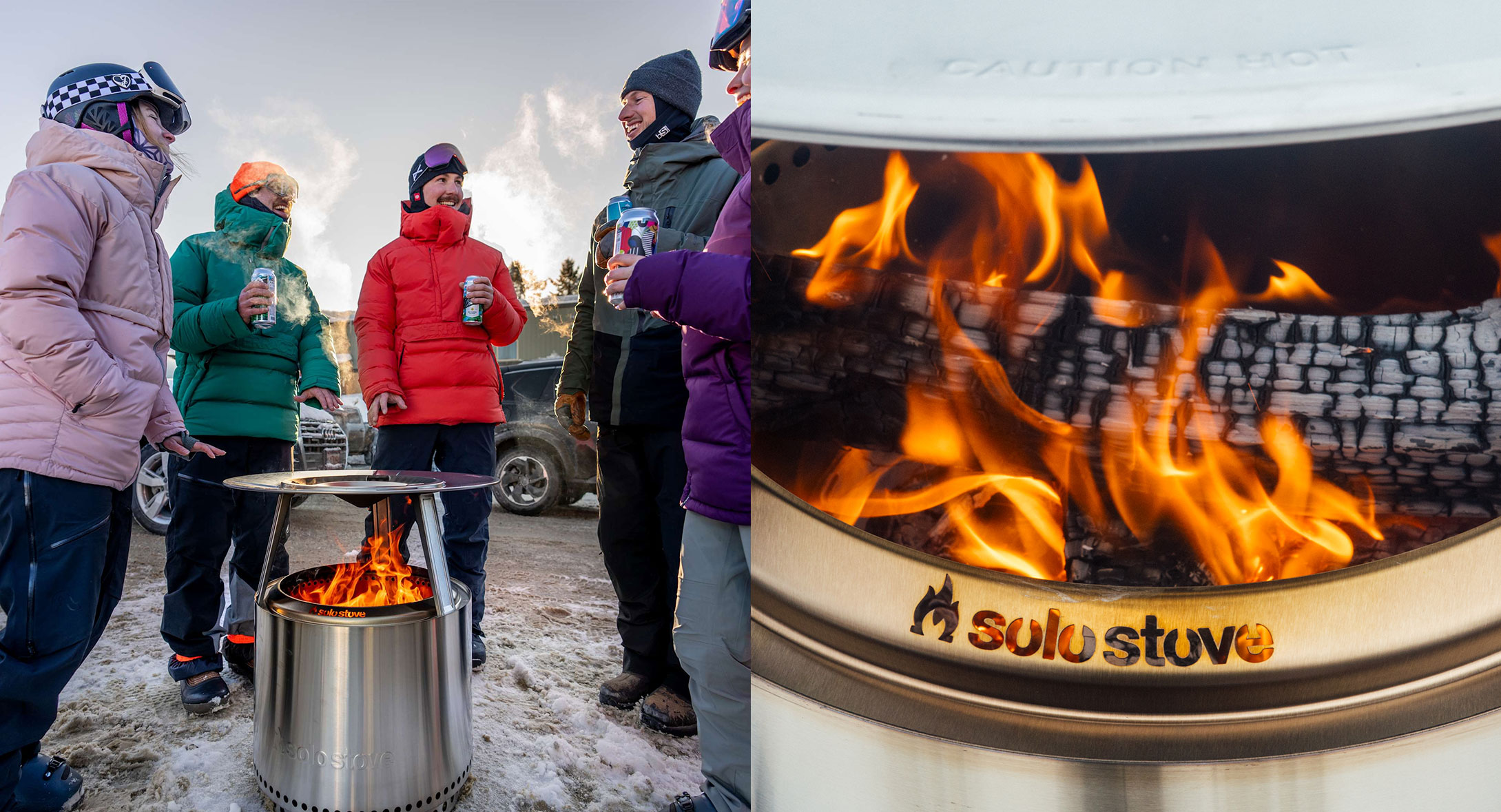 Skip the Lodge. Stoke the Fire. Solo Stove