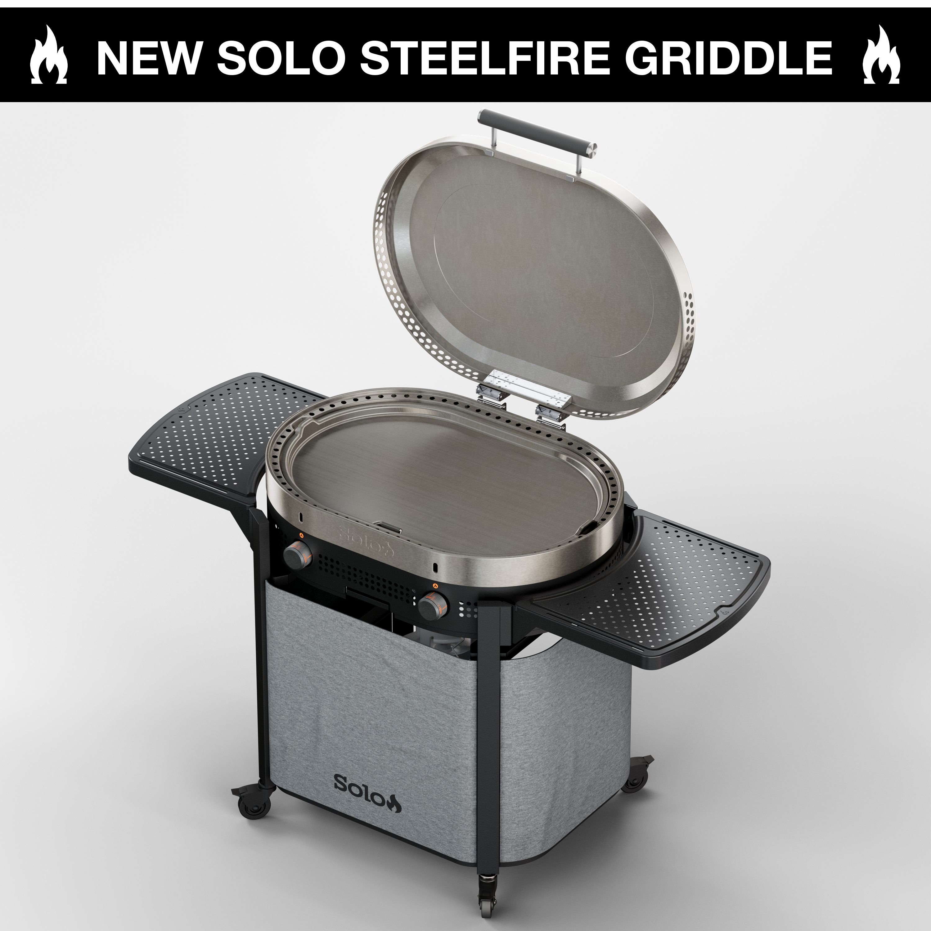 Steelfire™ Stainless Griddle + Stand Bundle Solo Stove