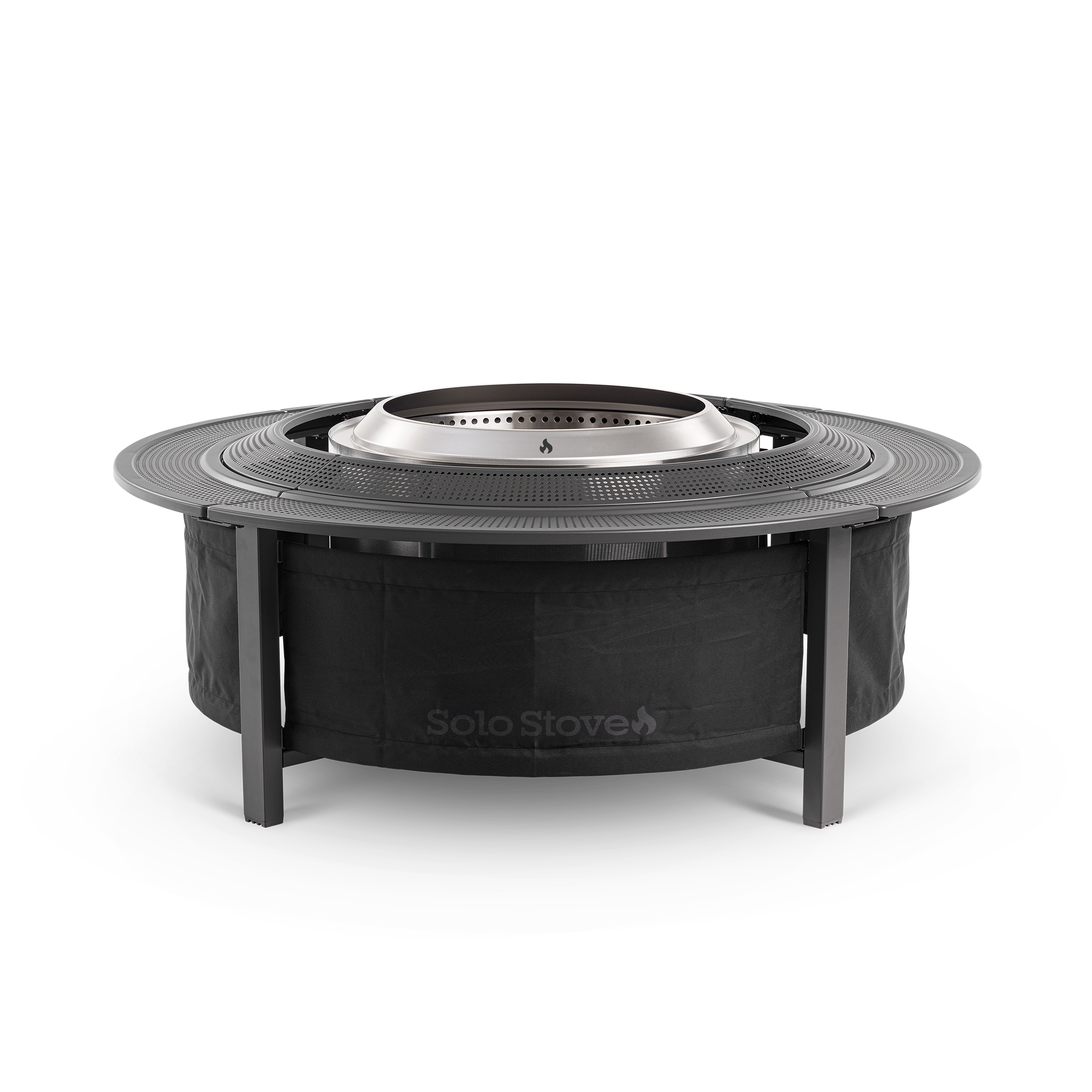 Summit-Feuerstelle & Schutzbarriere-Bundle Solo Stove