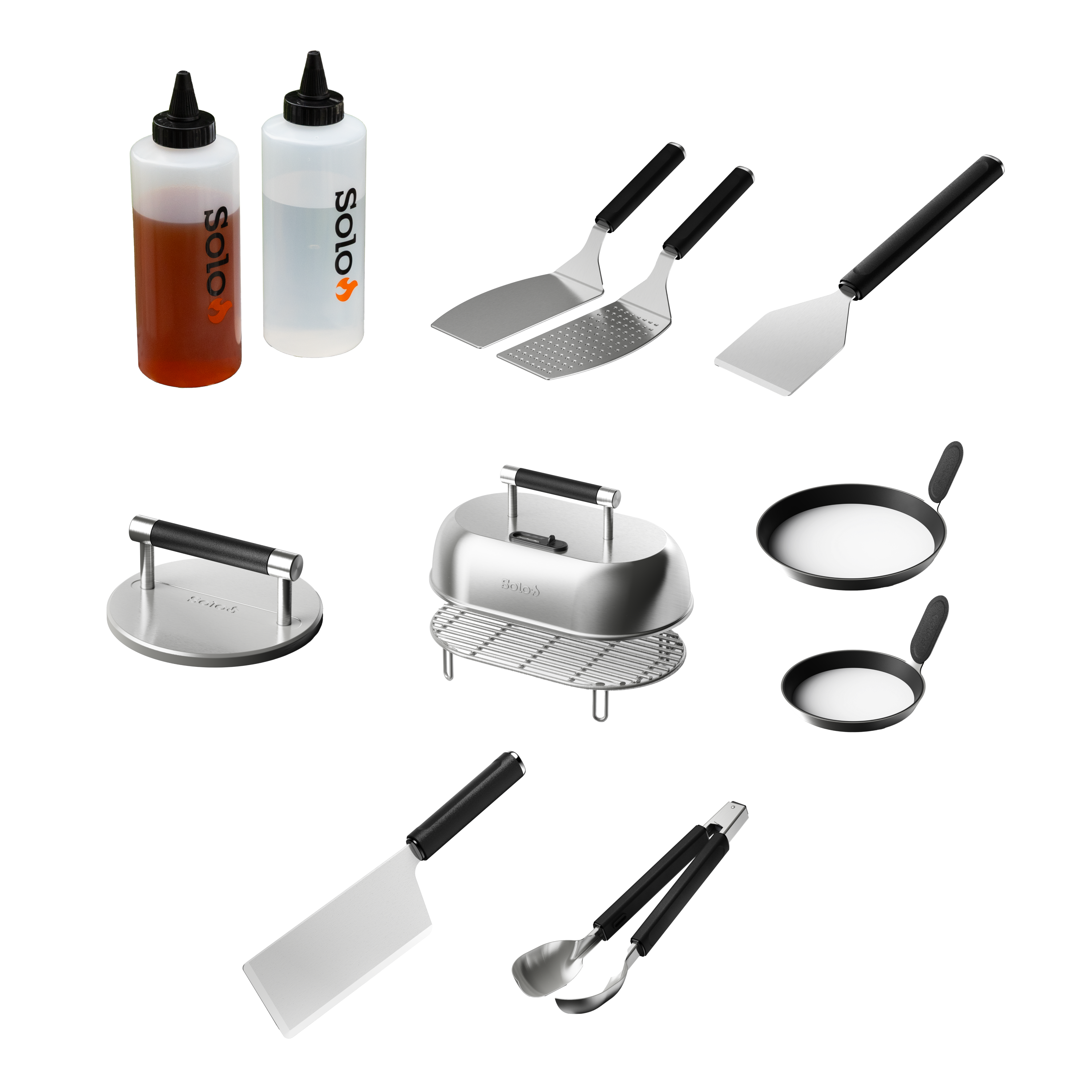 Signature Griddle Collection | 3 Griddle Cooking Kits in One Solo Stove