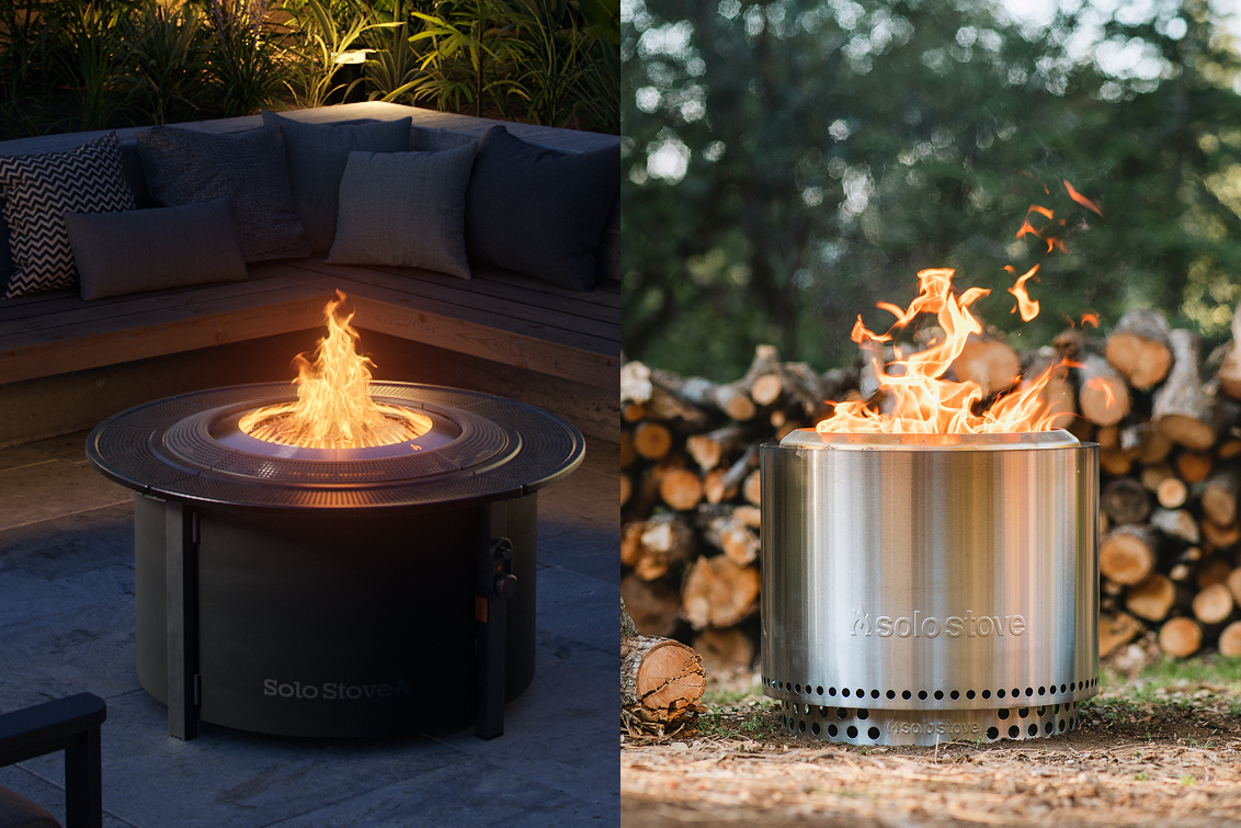 Propane vs. Wood: Infinity Flame vs. Classic Smokeless Pits Solo Stove