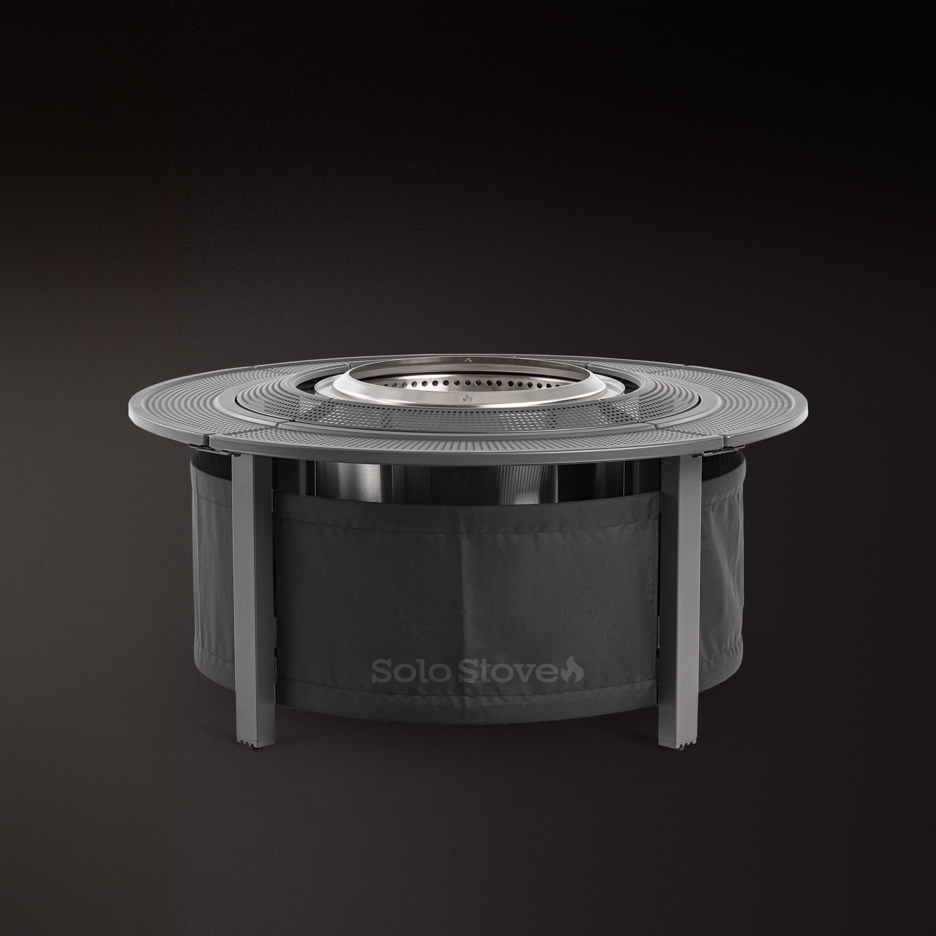 Summit 19.5™ Smokeless Fire Pit Surround Bundle Solo Stove