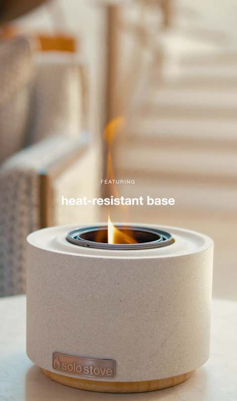 Cinder Tabletop Bowl | Indoor Firebowl Collection Solo Stove